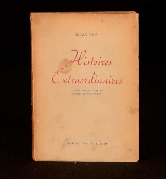 Histoires Extraordinaires von Edgar Allen Poe: Very Good Paperback (1944) | Rooke Books PBFA