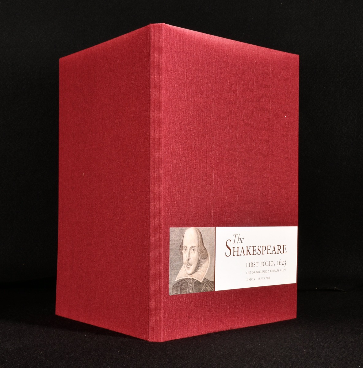 William Shakespeare: The First Folio, 1623. The Dr. Williams's Library ...
