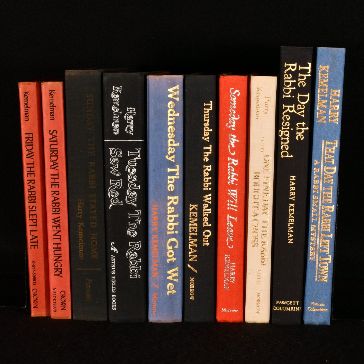 Rabbi Small Mysteries by Harry Kemelman: Very Good Cloth (1964) First ...