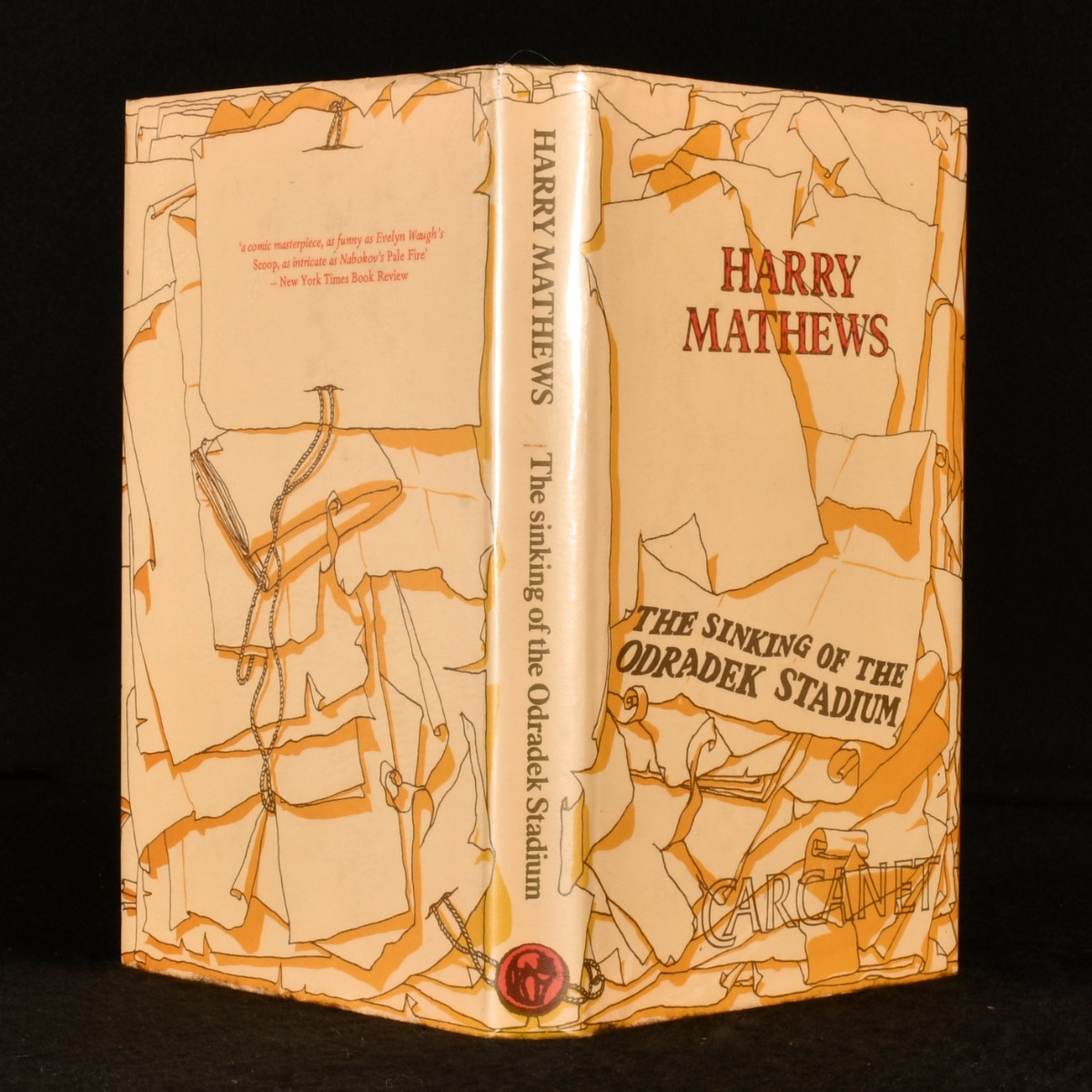 The Sinking of the Odradek Stadium by Harry Mathews: Fine Cloth (1985 ...