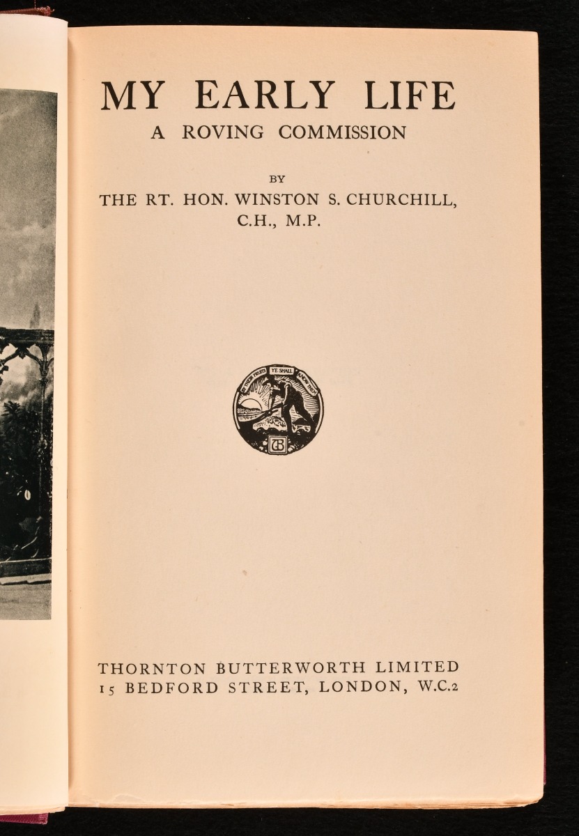 My Early Life: A Roving Commission von The Rt. Hon. Winston S ...