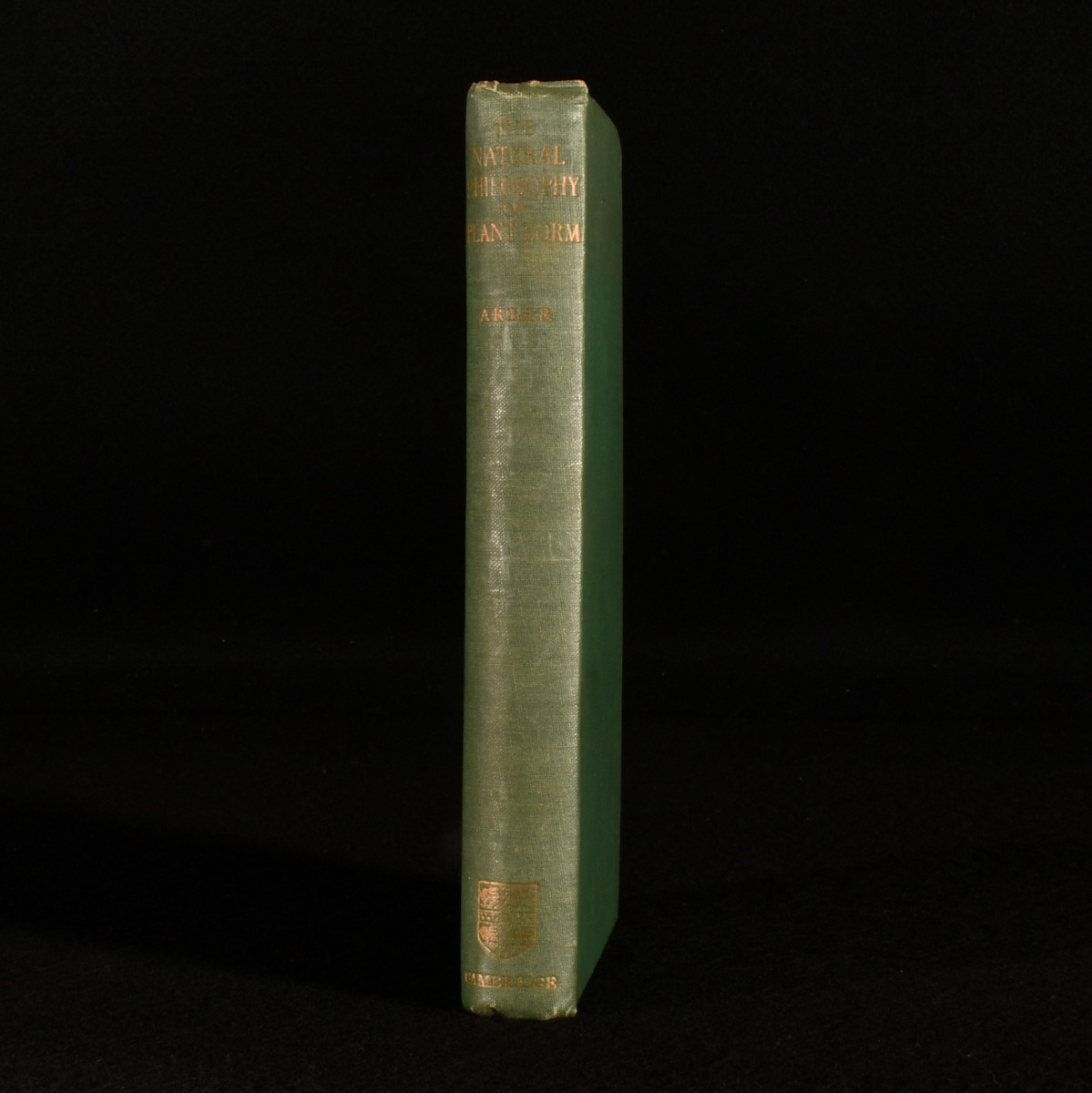 The Natural Philosophy of Plant Form by Agnes Arber: Very Good Cloth ...