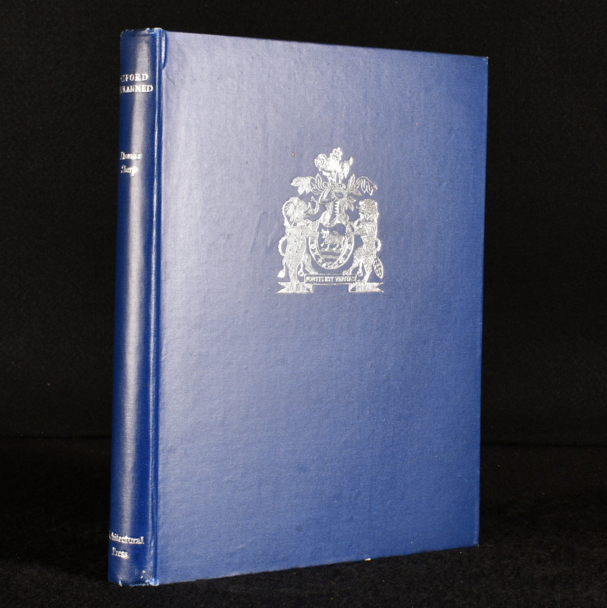 Oxford Replanned by Thomas Sharp: Very Good Indeed Cloth (1948) First ...