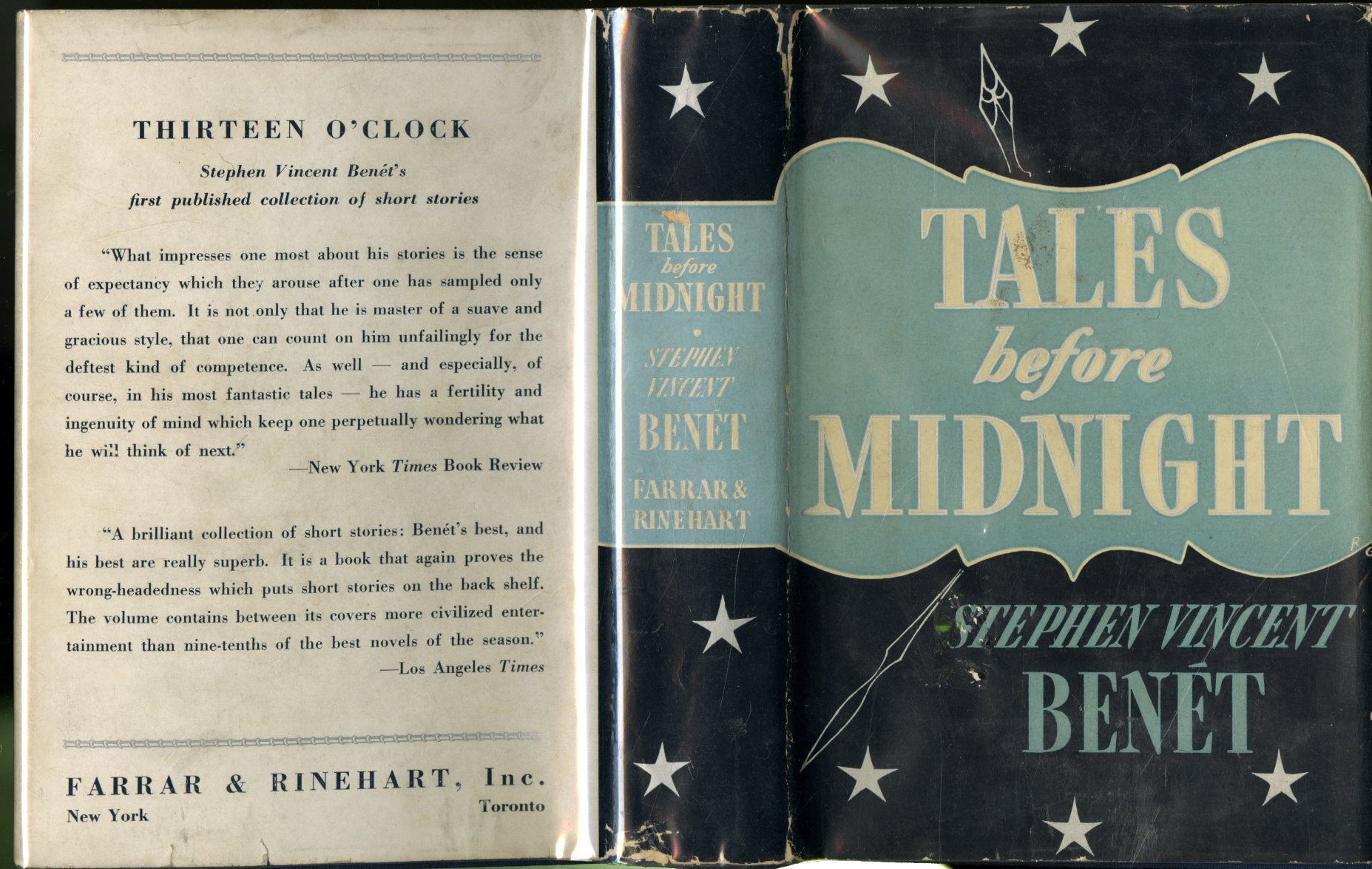 Tales Before Midnight by Benét, Stephen Vincent: Near Fine Condition ...