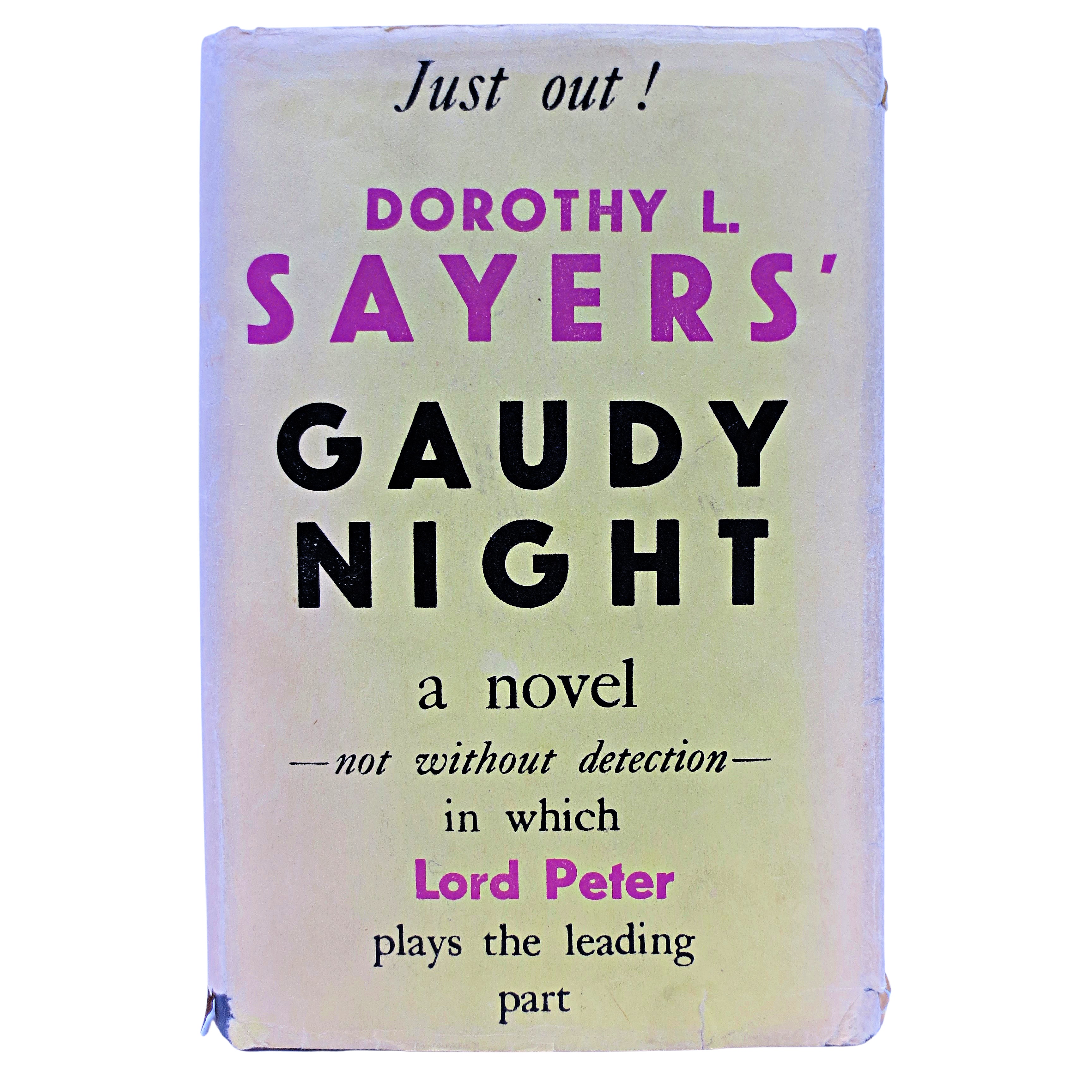 Gaudy Night (FIRST EDITION) by Dorothy L. Sayers: Very Good + Hardcover ...