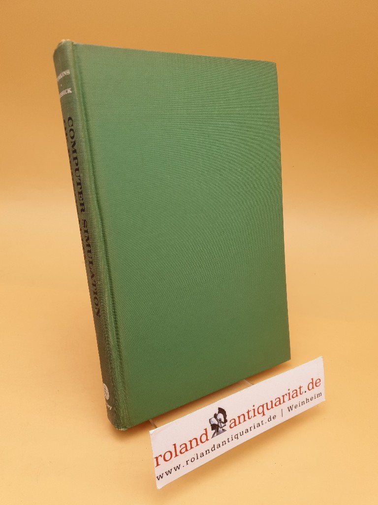 Computer Simulation of Personality ; frontier of psychological theory ...