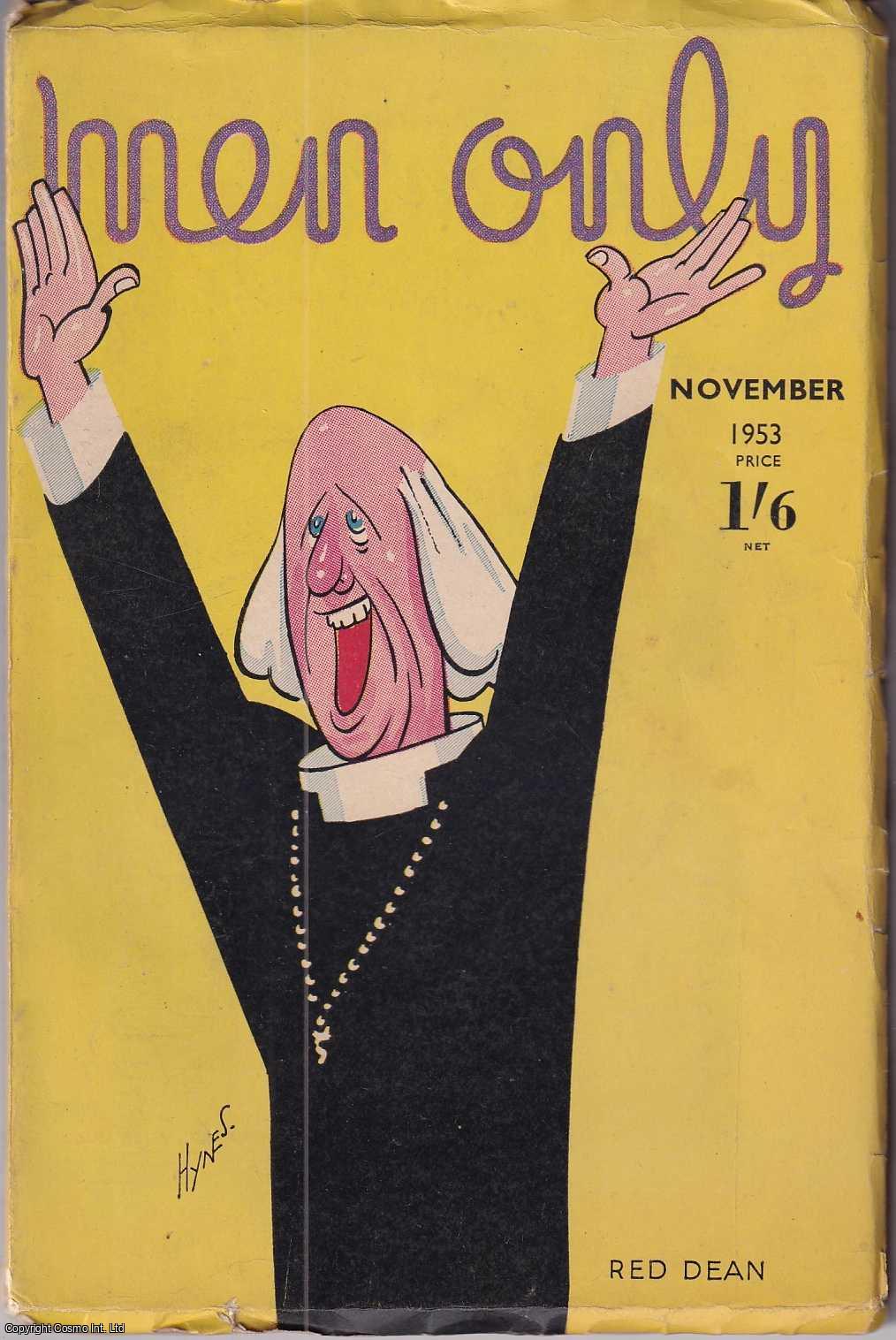 Red Dean, colour cover illustration by Edward S. Hynes. Men Only ...