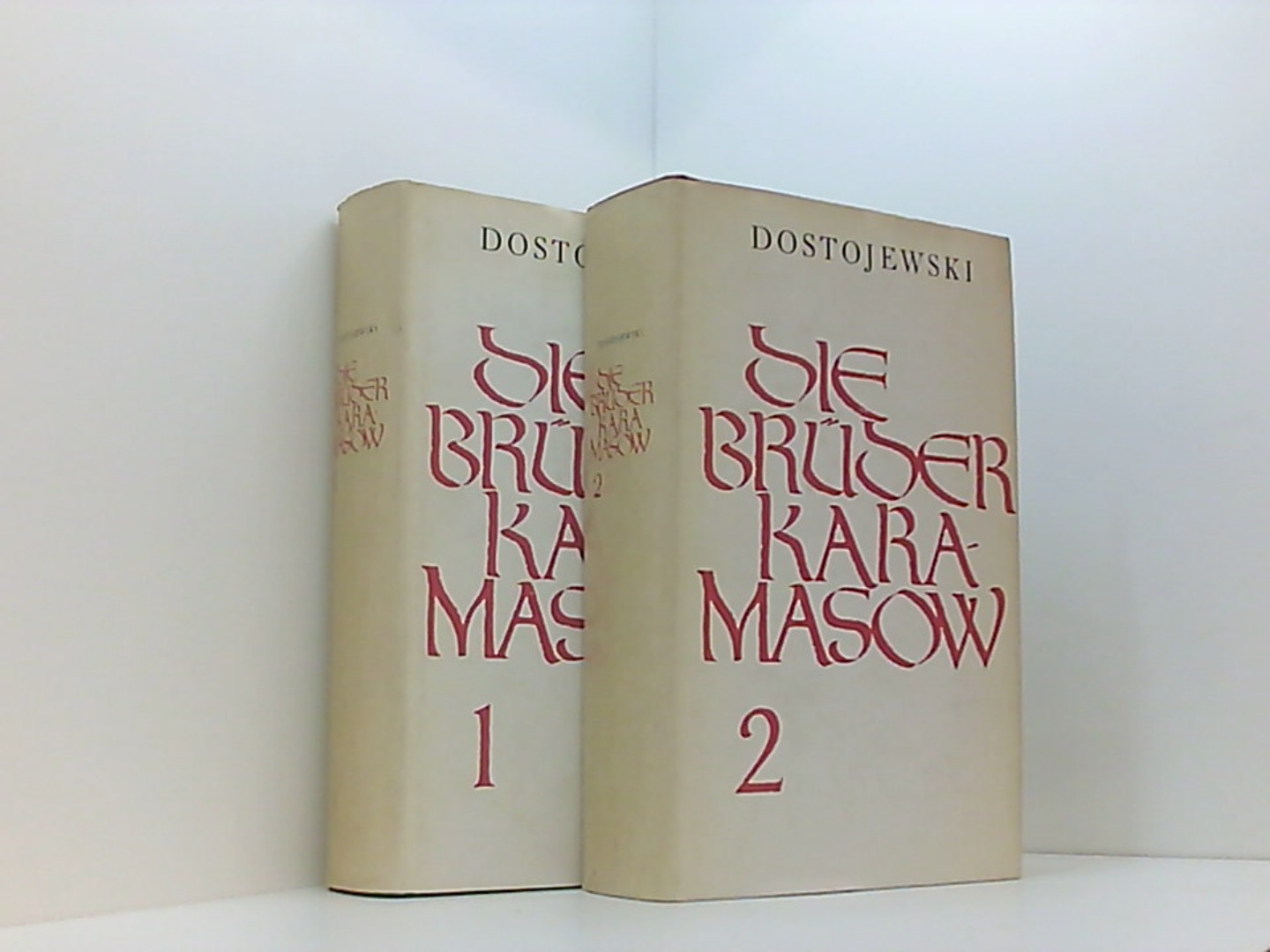 Die Brüder Karamasow - Roman in vier Teilen und einem Epilog - 2 Bände ...