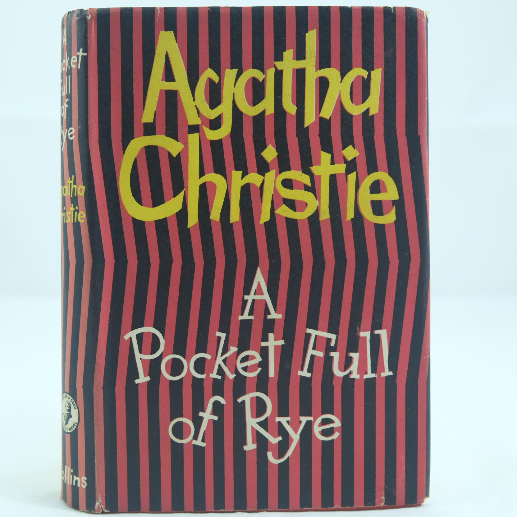 A Pocket Full of Rye by Agatha Christie: Very Good Hardcover (1953) 1st ...