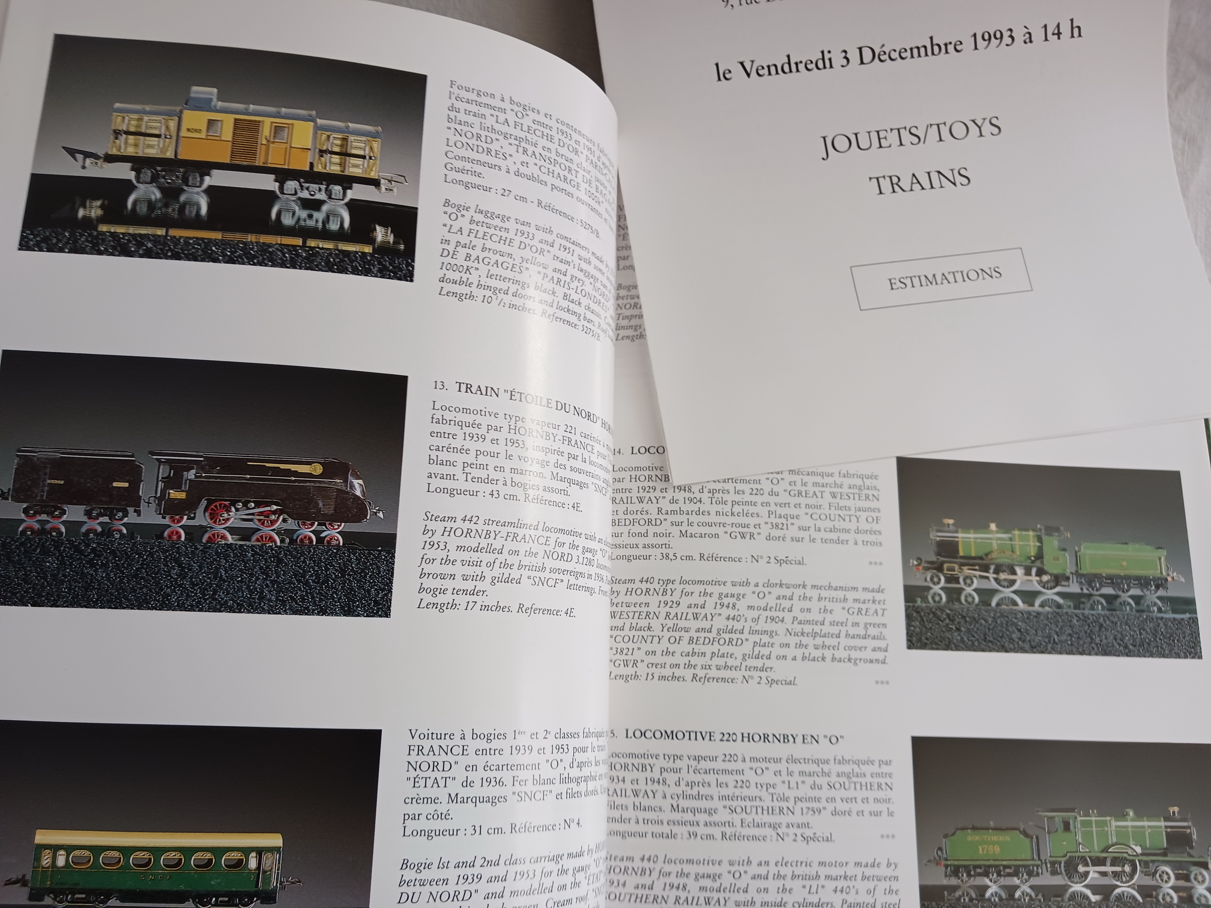 TRAINS JOUETS-TRAINS DE COLLECTION : COLLECTION HENRI MARIE PETIET ...