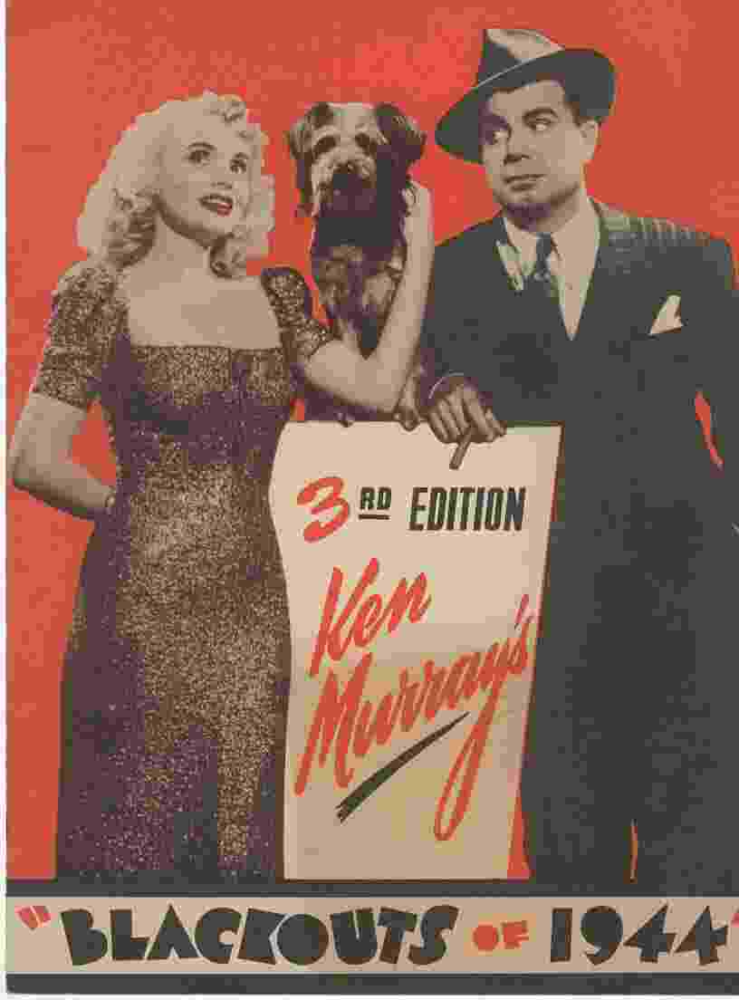 Ken Murray's Blackouts of 1944, 3rd Edition (Variety Show Souvenir ...