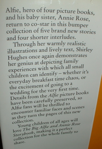 THE BIG ALFIE AND ANNIE ROSE STORY BOOK by HUGHES, SHIRLEY , CBE. Award ...