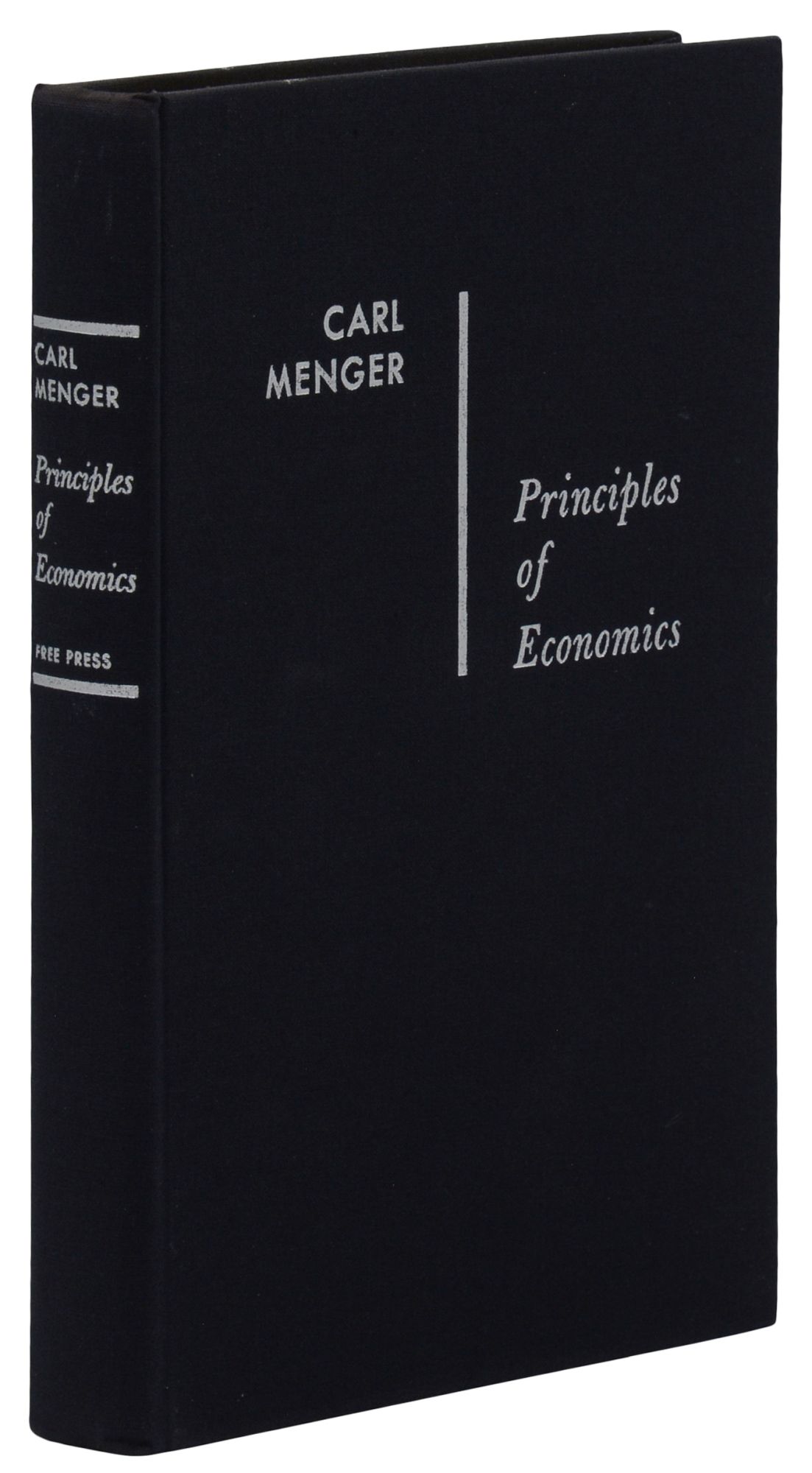 Principles of Economics von Menger, Carl: Near Fine (1950) First ...