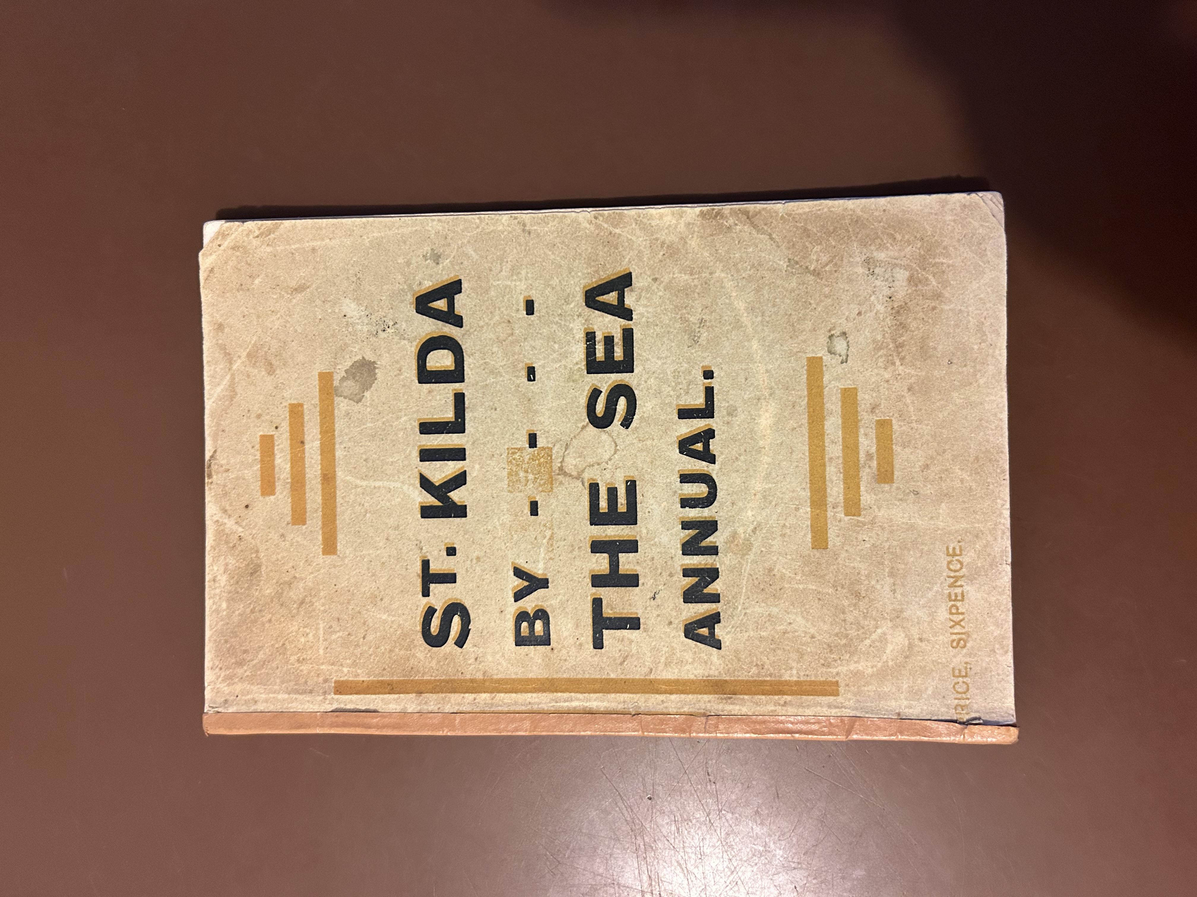 St. Kilda By The Sea Annual: (1914) Magazine / Periodical | Gnosis Books