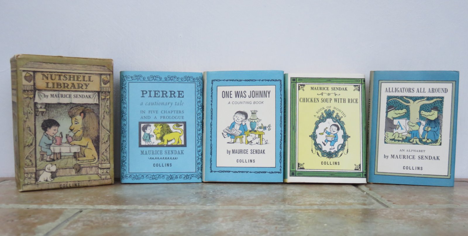 NUTSHELL LIBRARY. ONE WAS JOHNNY A Counting Book, PIERRE A Cautionary ...