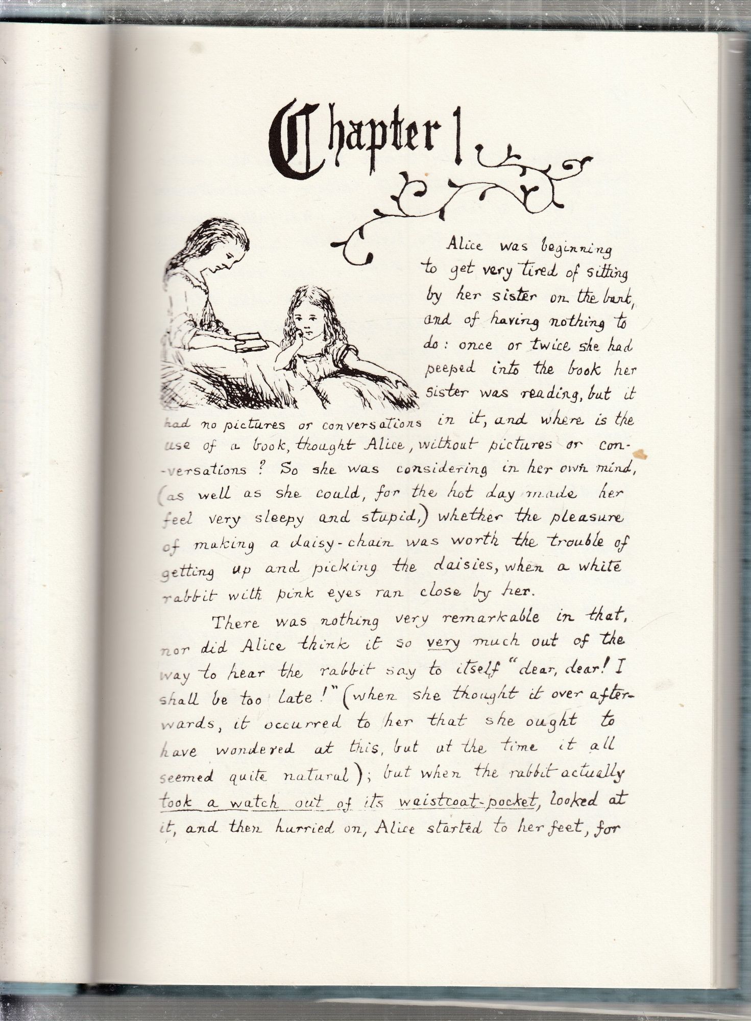 Alice's Adventures Under Ground: A Facsimile of the Original Lewis ...