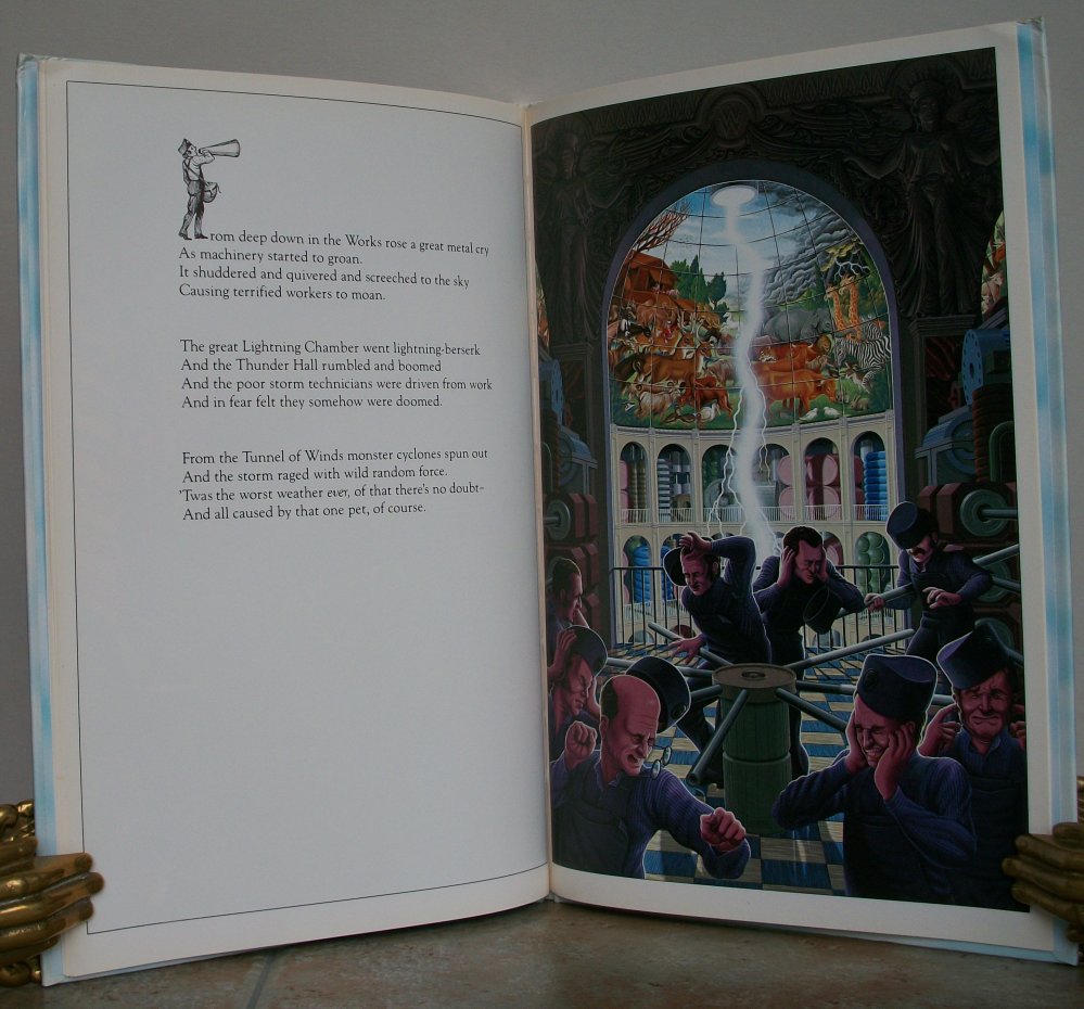 THE WEATHER WORKS. by WILKS, Mike. Written and illustrated by Wilks ...