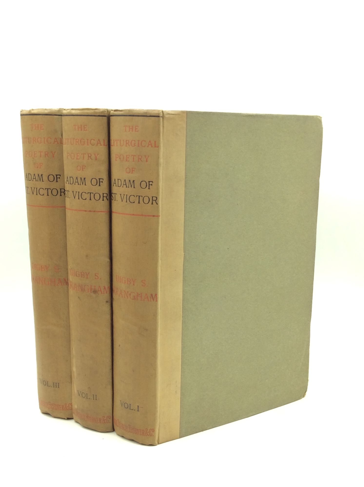 THE LITURGICAL POETRY OF ADAM OF ST. VICTOR, Volumes I-III by Adam of ...