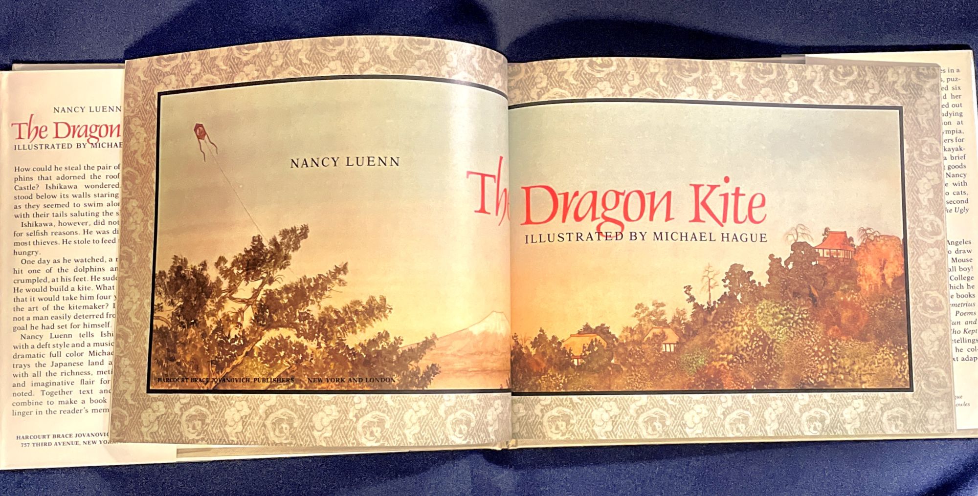 THE DRAGON KITE; by Luenn, Nancy by Luenn, Nancy: Like New Cloth (1982 ...