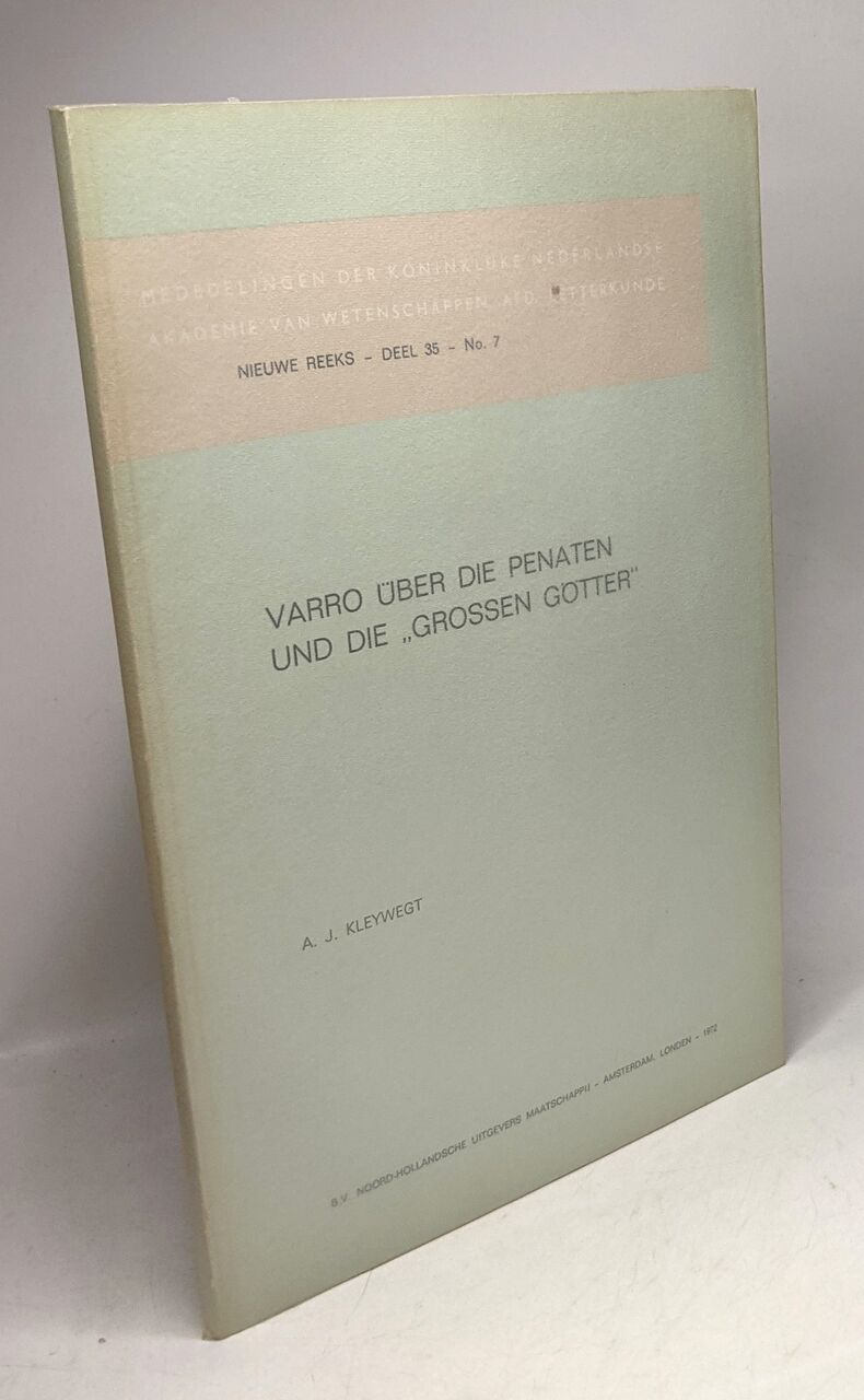 Varro über die penaten und die "grossen götter" / Deel 35 n°7 by A.J ...