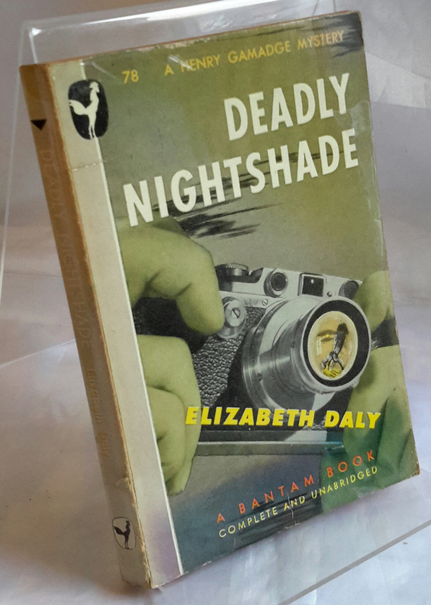 Deadly Nightshade. A BANTAM BOOK. by DALY, Elizabeth.: (1947) | Addyman ...