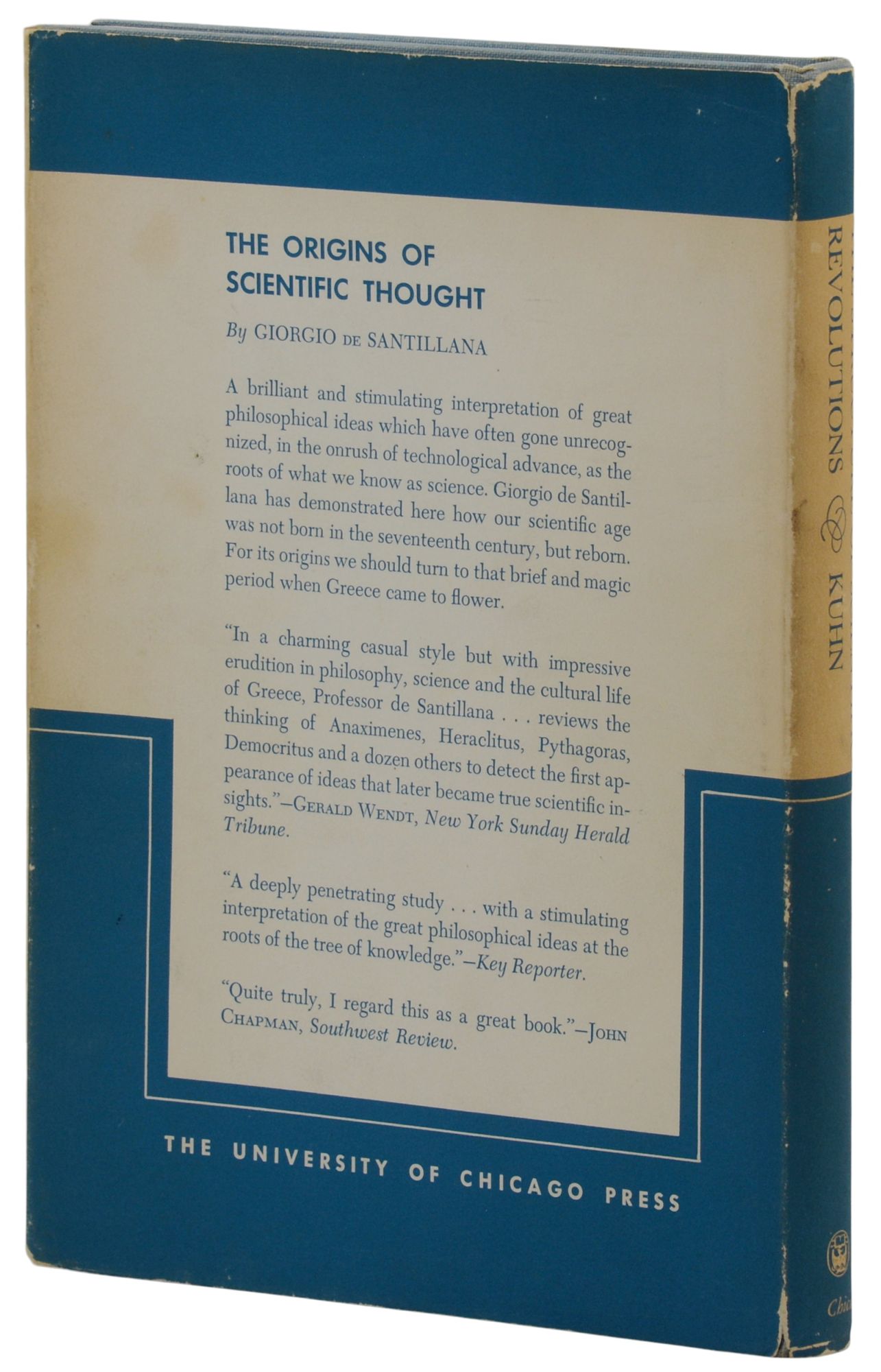 The Structure of Scientific Revolutions by Kuhn, Thomas S.: (1962 ...