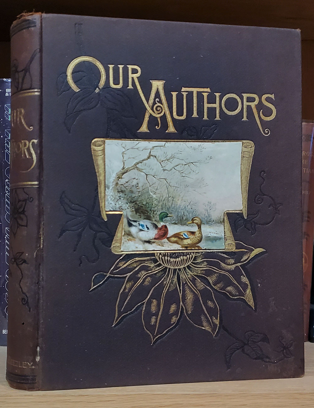 Our Album of Authors: A Cyclopedia of Popular Literary People by M ...