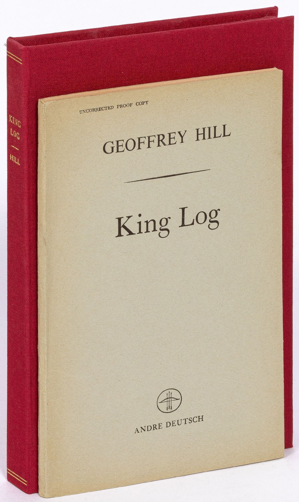 King Log von HILL, Geoffrey: Fine Softcover (1968) | Between the Covers ...