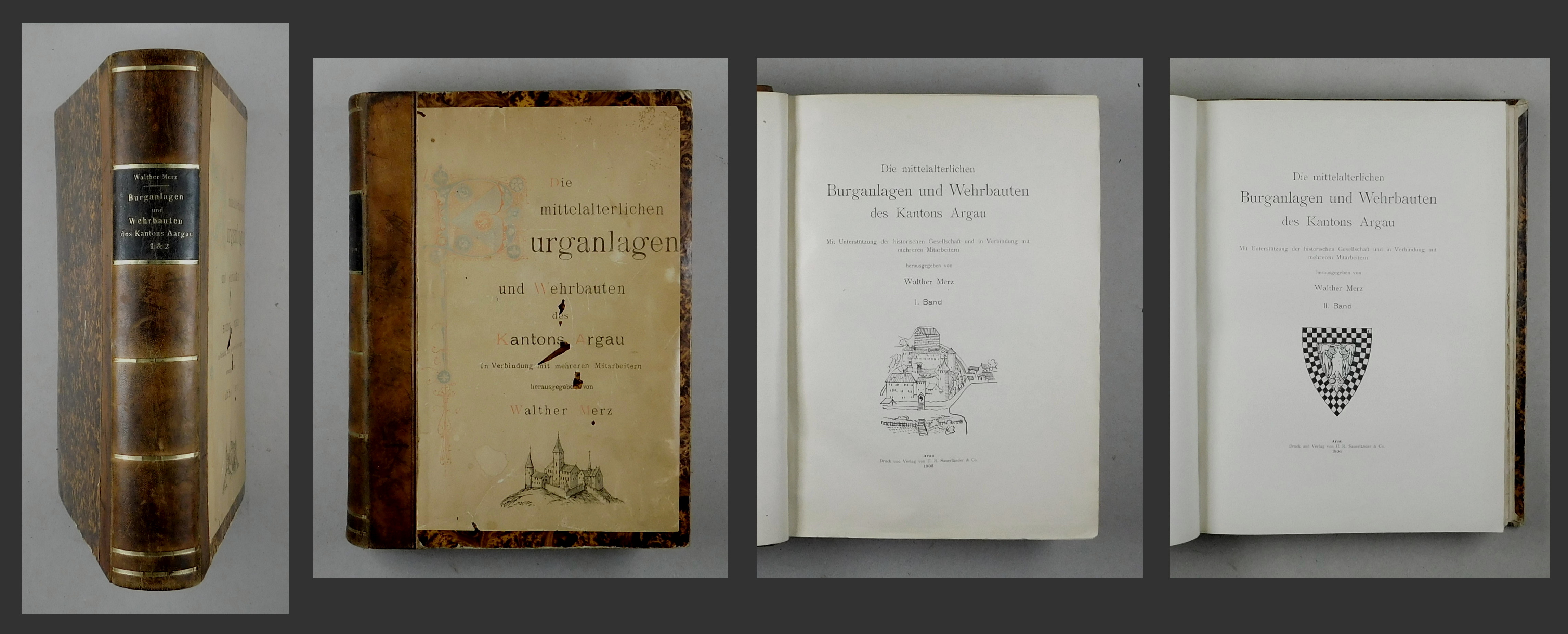 Die mittelalterlichen Burganlagen und Wehrbauten des Kantons Aargau ...