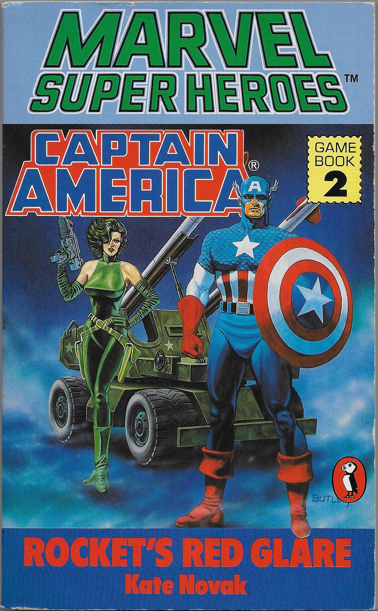 Captain America: Rocket's Red Glare by Kate Novak: Very Good/Fine Mass ...