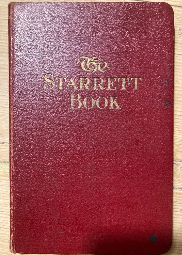 The Starrett Book for Machinists' Apprentices. by Fairfield, Howard and ...