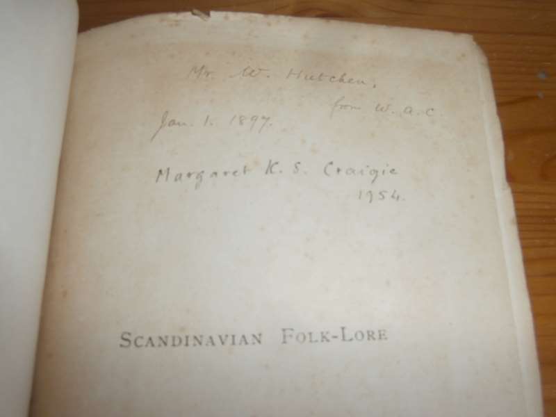 SCANDINAVIAN FOLK-LORE, Illustrations of the Traditional Beliefs of the ...