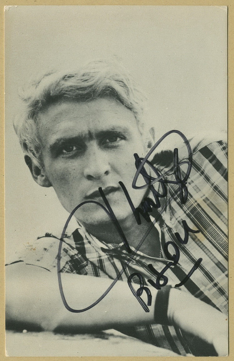 Christophe (1945-2020) - Rare photo-carte signée - 80s by Christophe ...