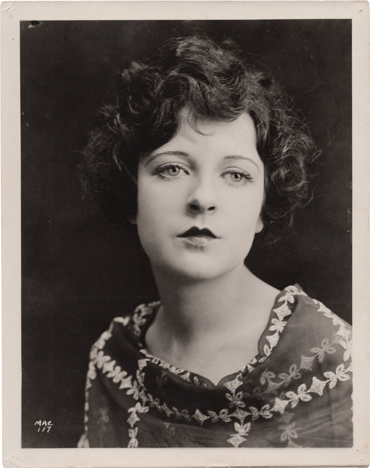 Original photograph of May McAvoy, circa 1920s by May McAvoy (subject ...