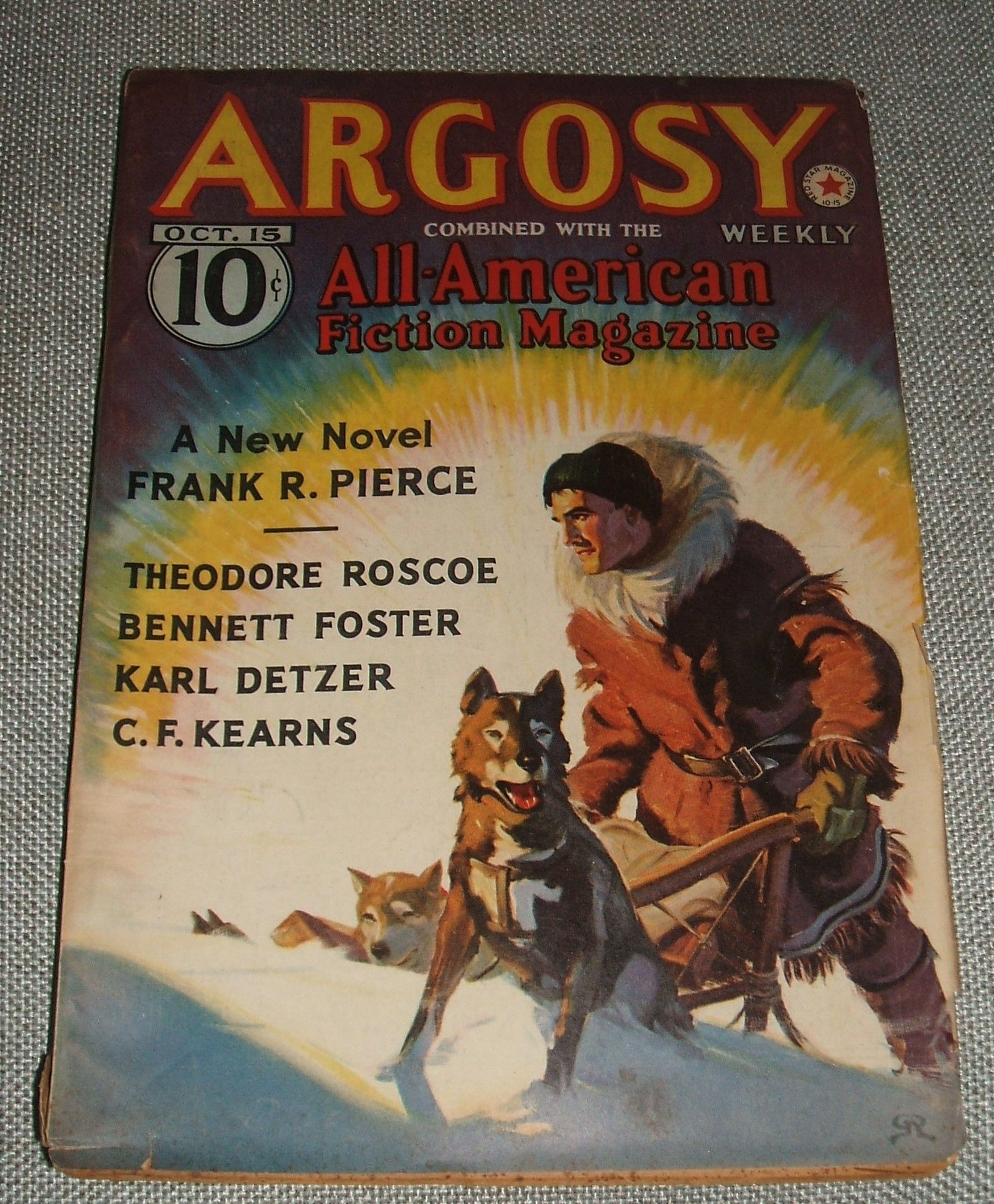Argosy October 15, 1938 Volume 285 Number 3 the photos in this listing ...