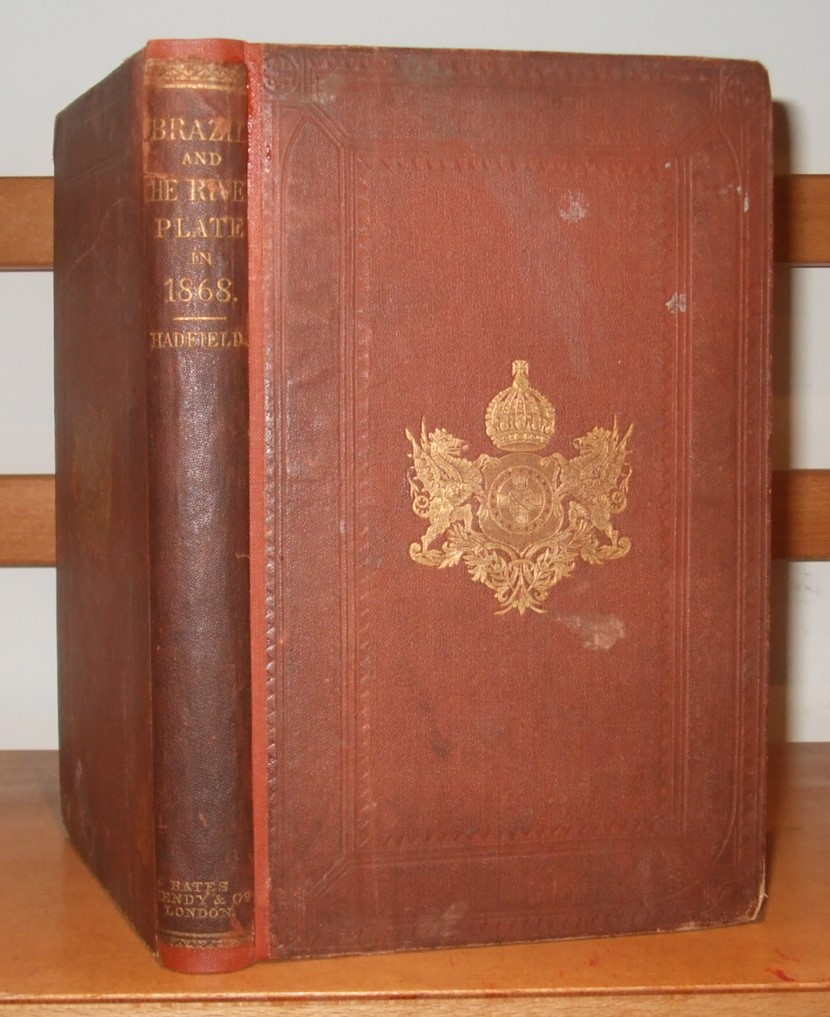 Brazil And The River Plate In 1868.Showing The Progress Of Those ...