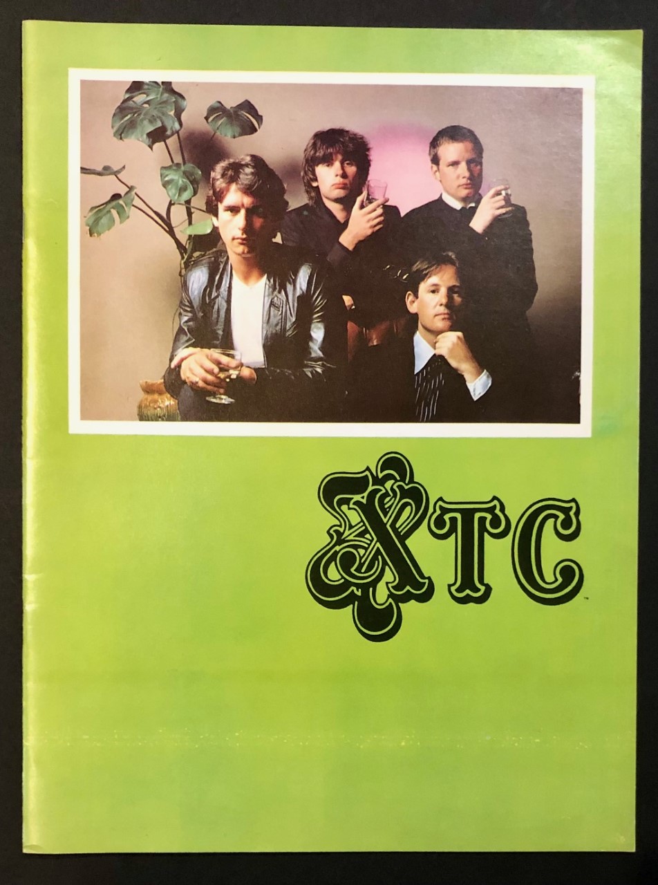 XTC 1980 Black Sea World Tour Program by [Souvenir Tour Program - New ...