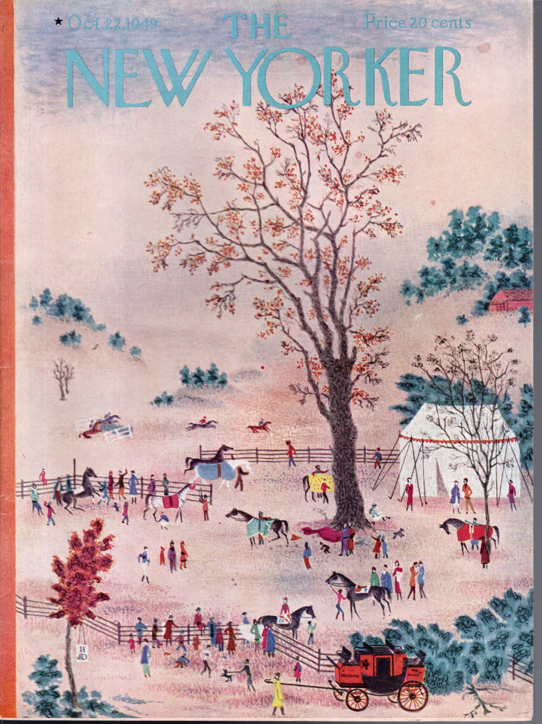 The New Yorker (Magazine) October 22, 1949 by Ross, Harold (editor ...