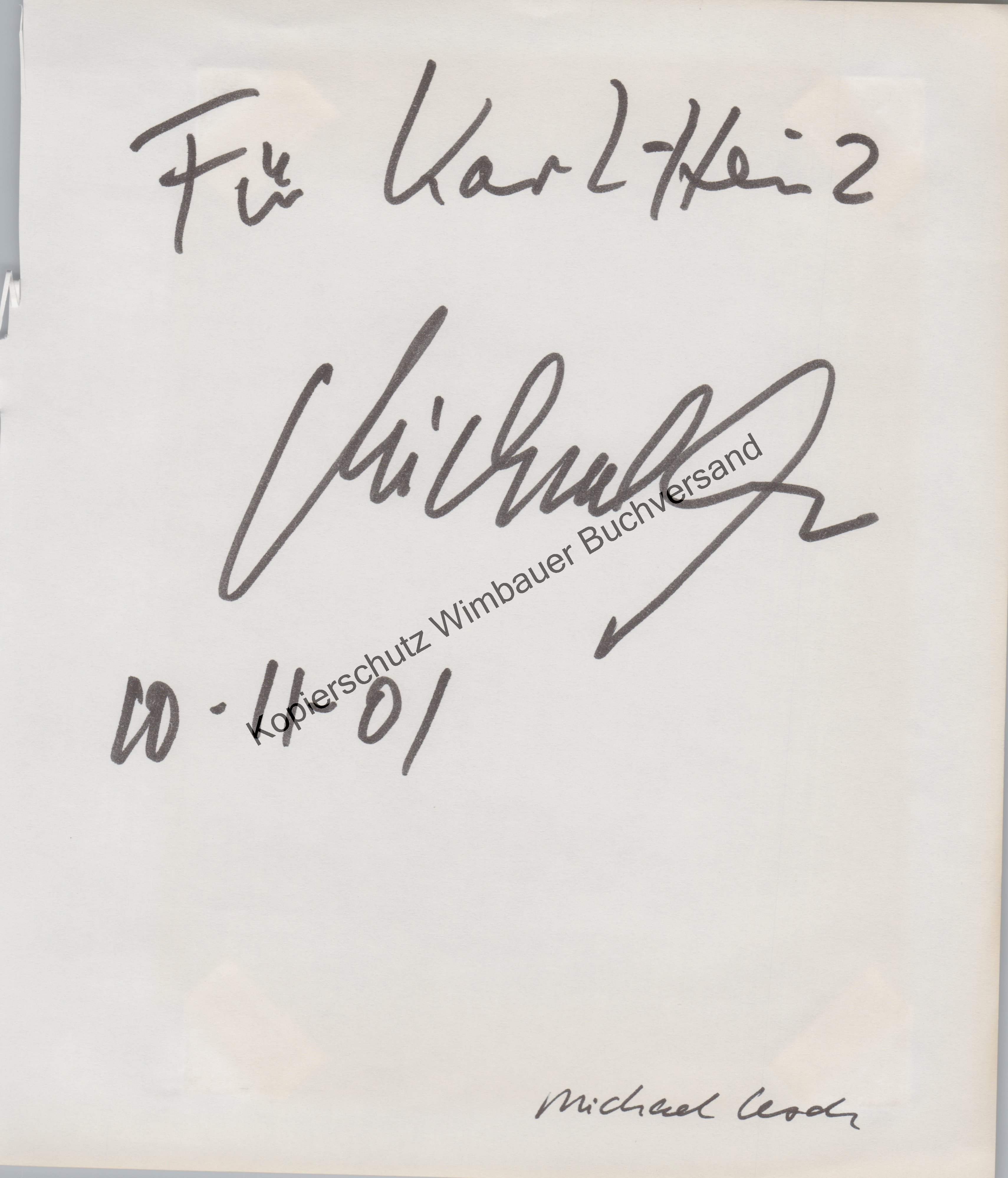 Original Autogramm Michael Koch HSV /// Autogramm Autograph signiert ...