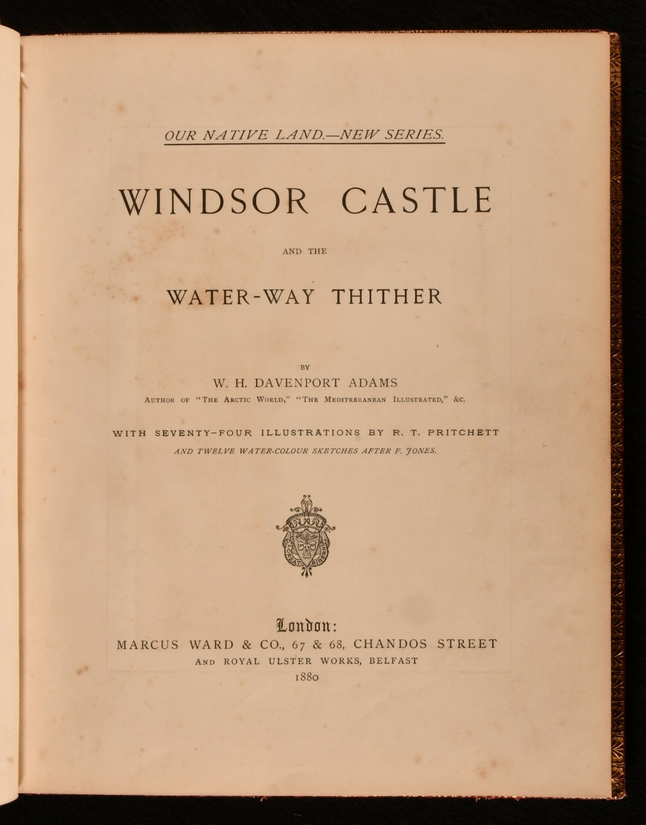Our Native Land - New Series: Windsor Castle and the Water-Way Thither ...