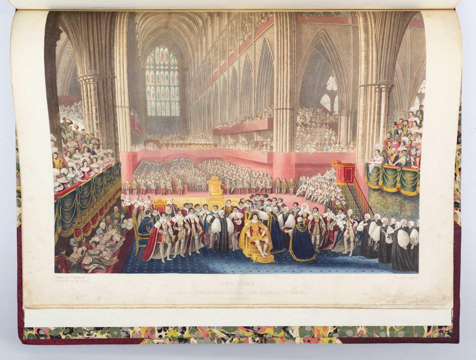 THE CORONATION OF HIS MOST SACRED MAJESTY KING GEORGE THE FOURTH ...