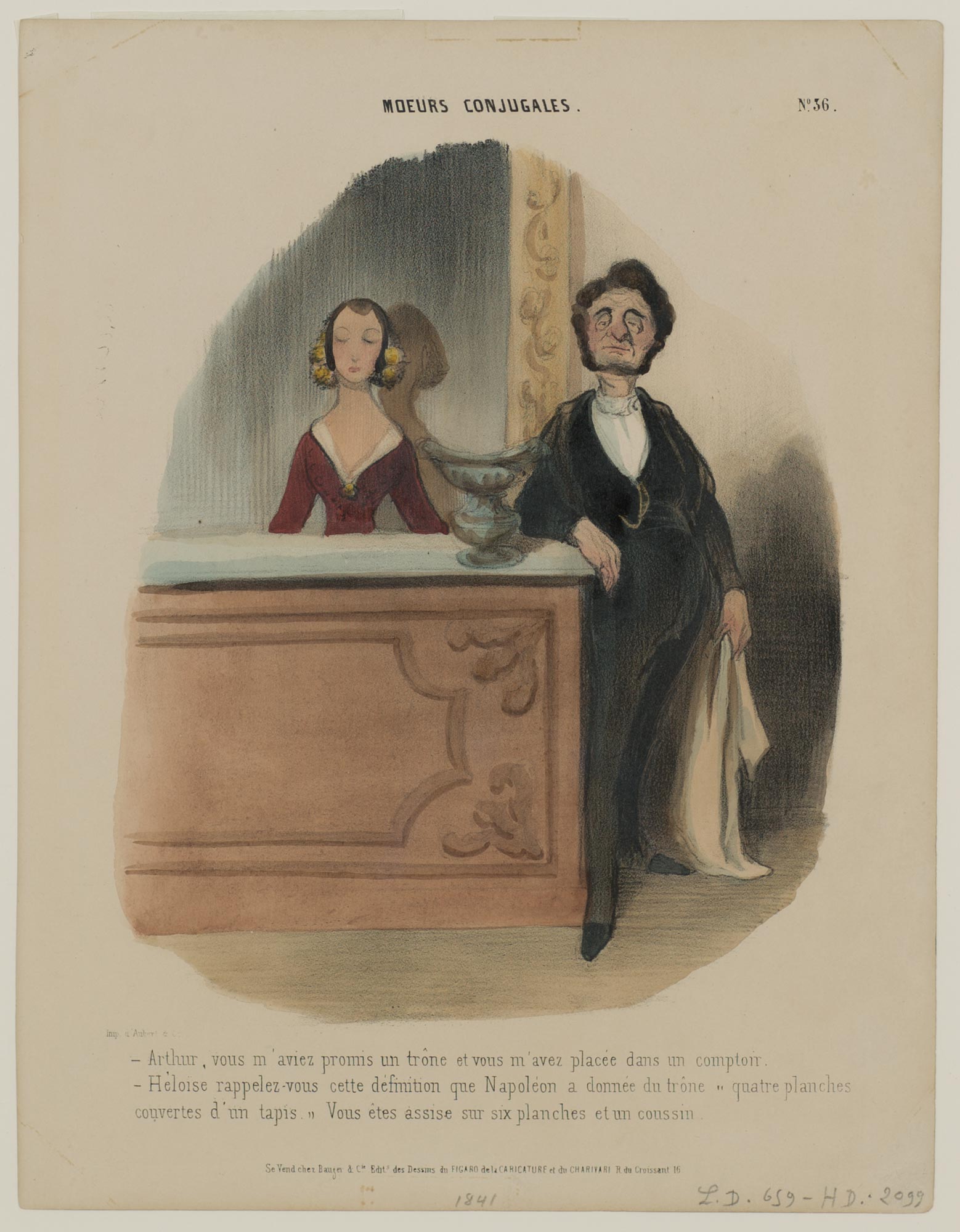 - Arthur, vous m'aviez promis un trône et vous m'avez placée dans un ...