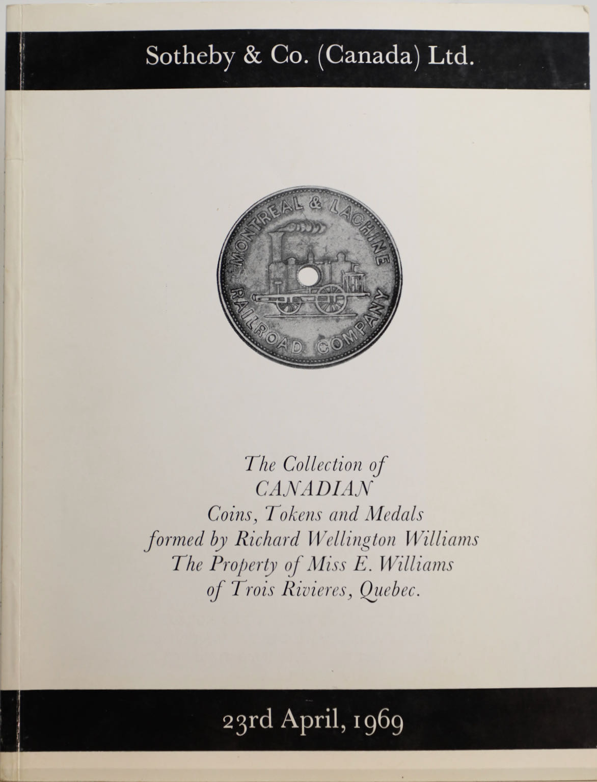 The collection of Canadian coins, tokens and medals formed by Richard ...