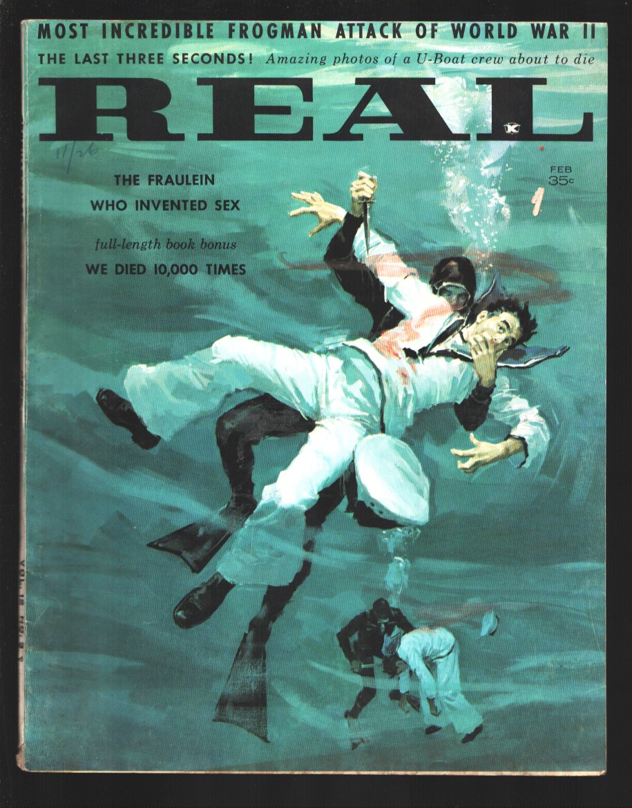 Real 2/1960-WWII Frogman-Jim Meese-cheesecake pix-exploitation-war ...