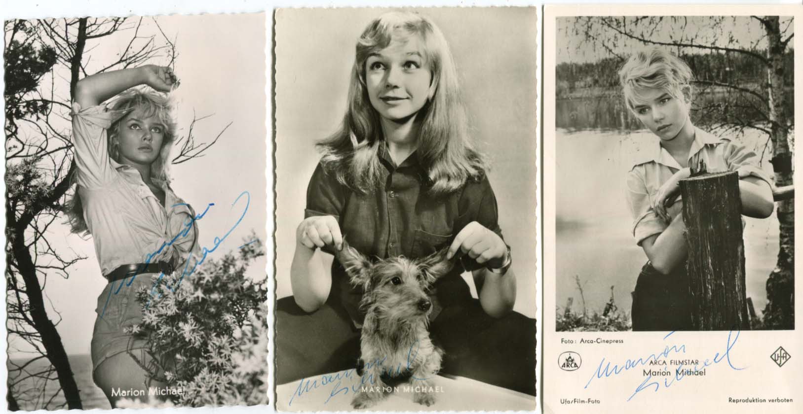 Marion Michael Autograph | signed vintage photographs by Marion Michael ...