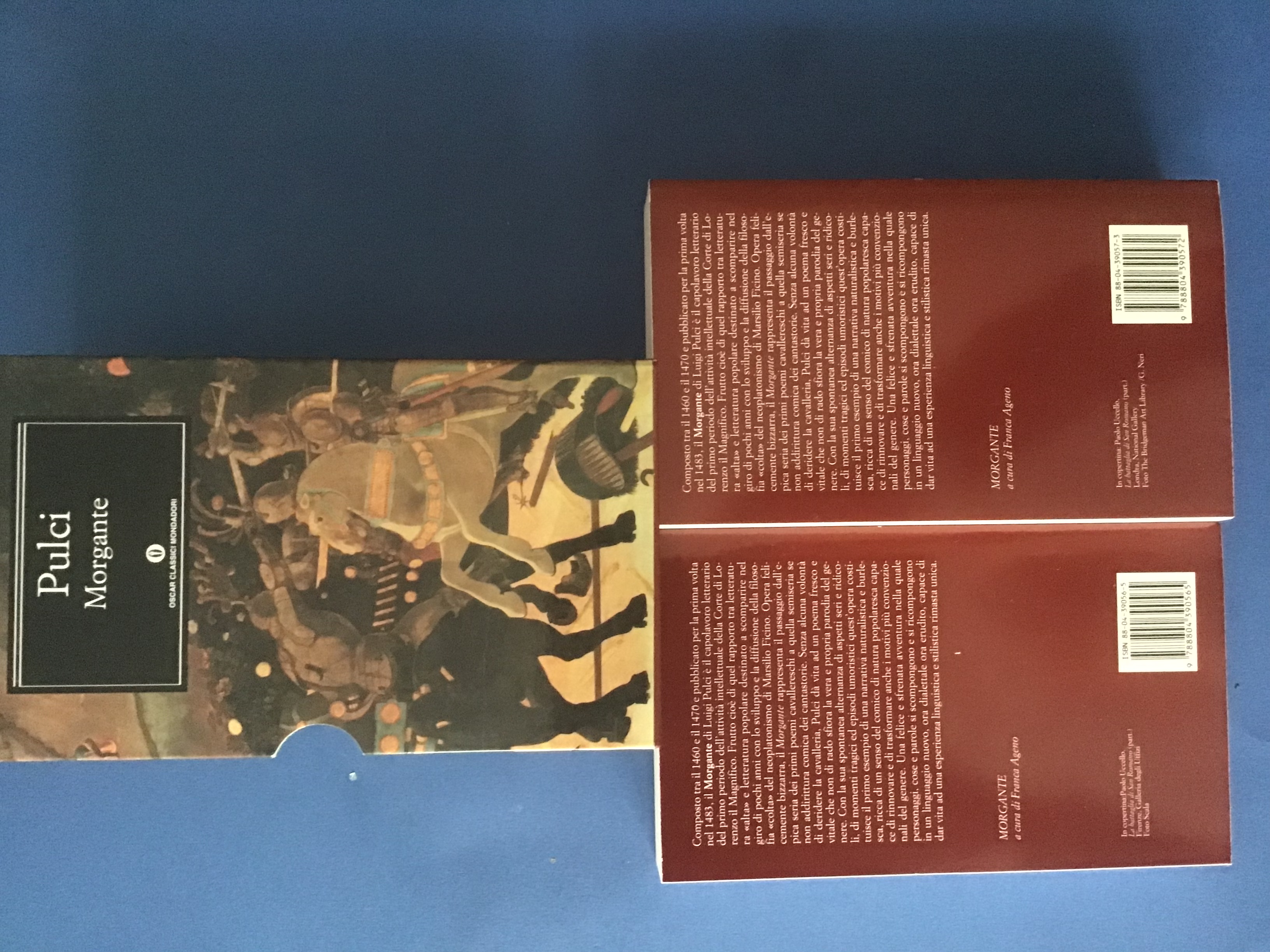 MORGANTE - VOL. I, II by LUIGI PULCI: nuovo Brossura (1994) prima ...
