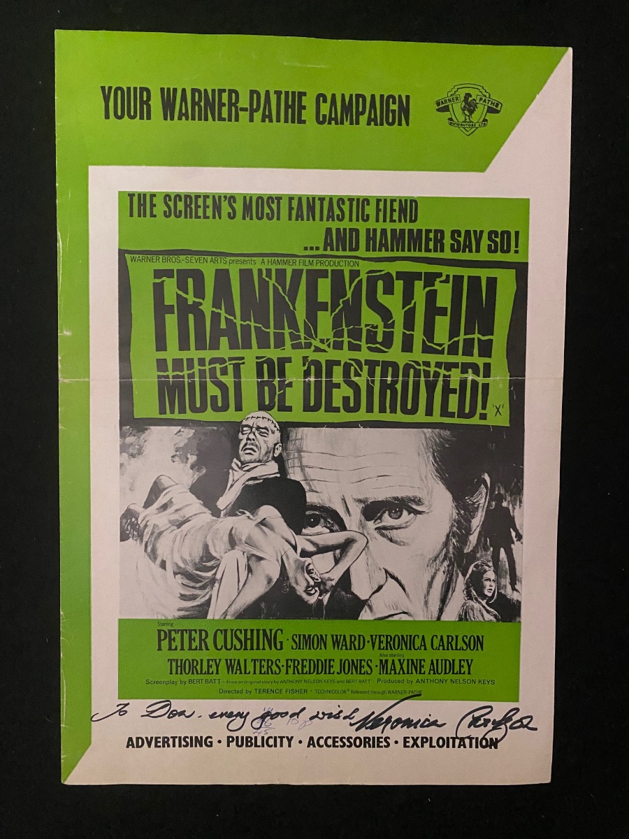 Frankenstein Must Be Destroyed Poster
