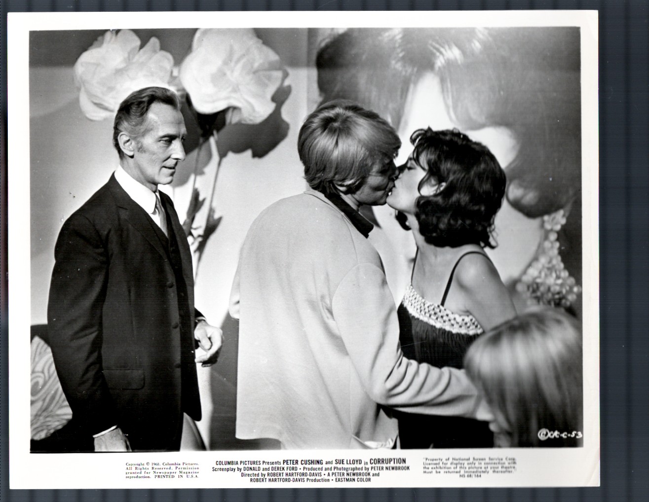 Corruption 8x10 Still Peter Cushing Anthony Booth Sue Lloyd Horror: (1968) Photograph | DTA ...