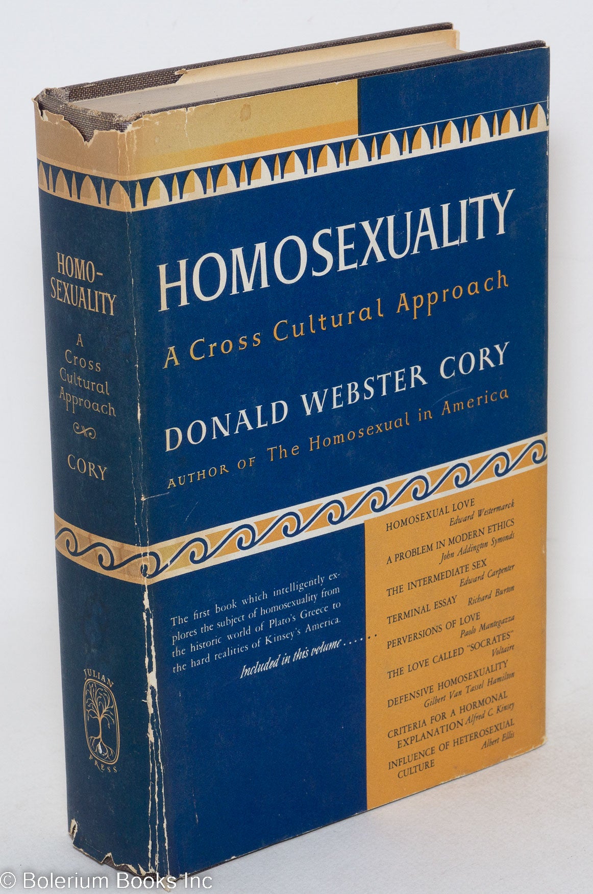 Homosexuality; a cross cultural approach by Cory, Donald Webster ...
