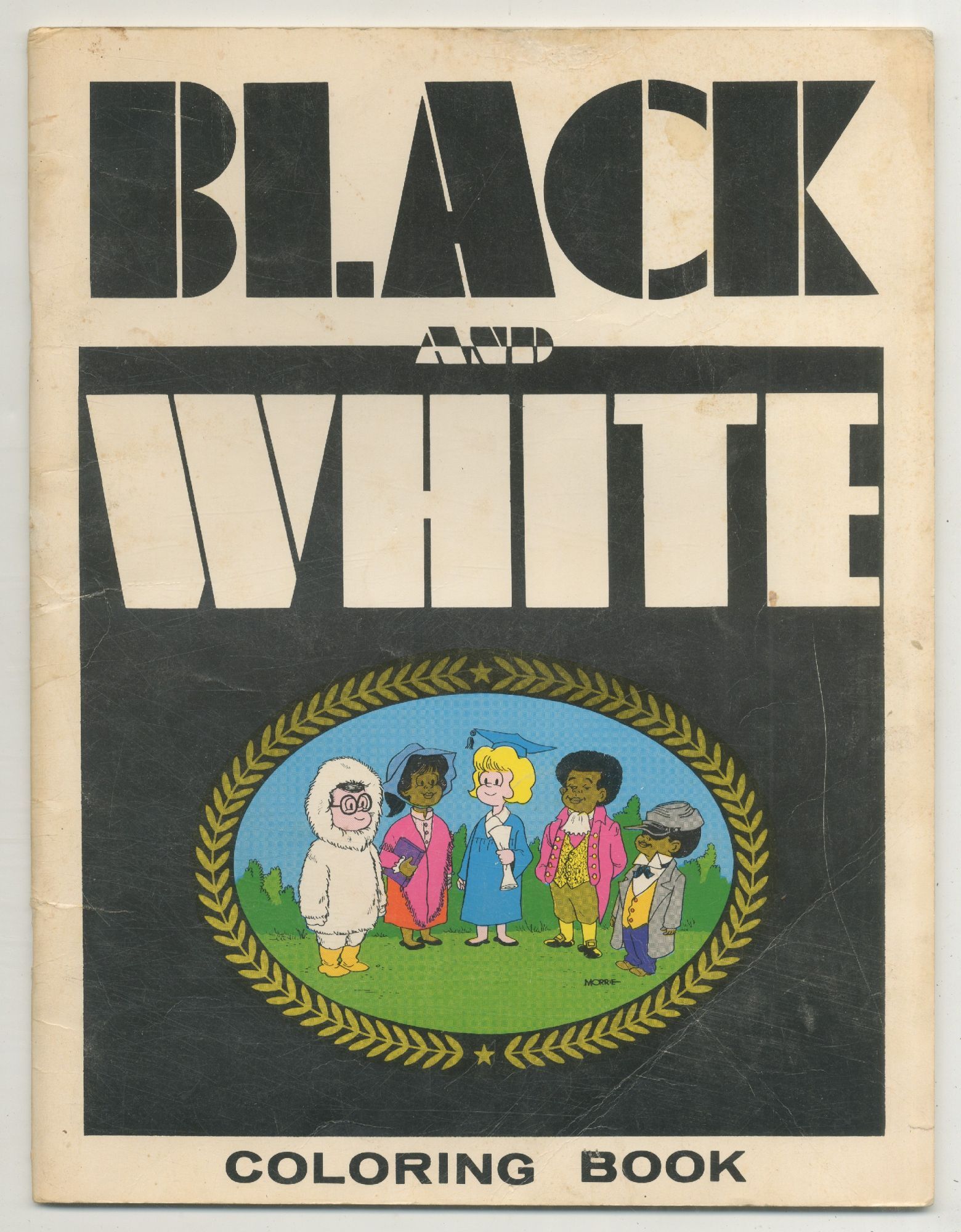 Black and White Coloring Book by TURNER, Morrie and Letha: Good ...